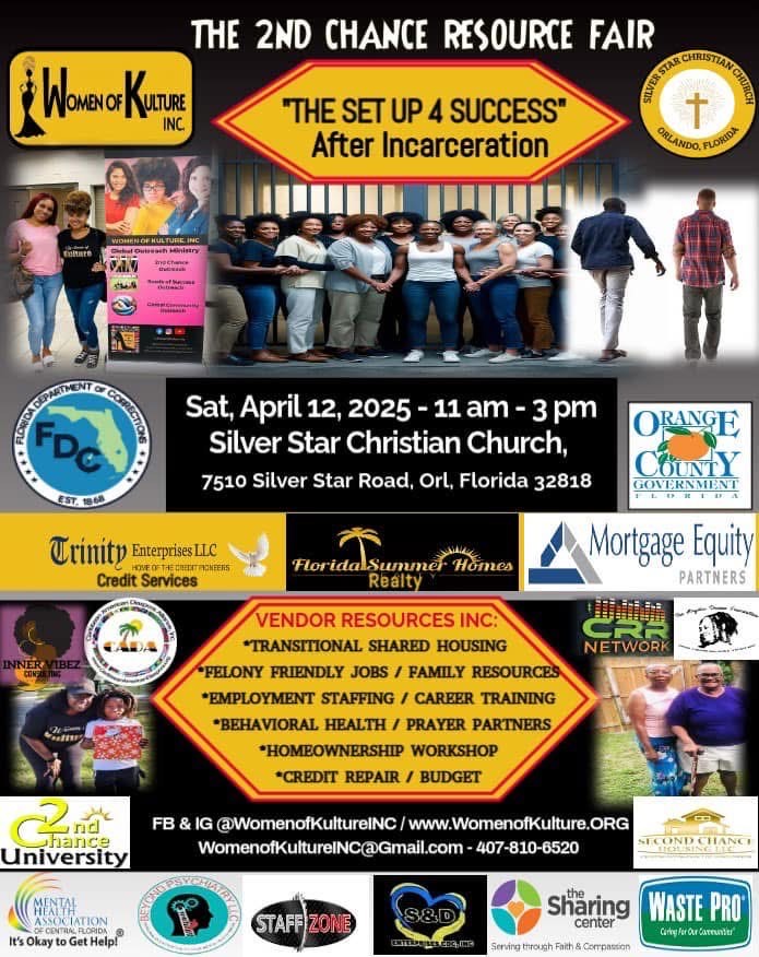 The 2nd Chance Resource Fair - 2nd Chance University